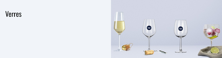 Verres Personnalisés & Verres Publicitaires | ObjetRama
