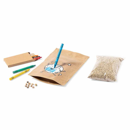 Kit Plantation Personnalisé Coloriage 'Coloracio' | ObjetRama