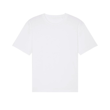 Tee Shirt Personnalisé Blanc Unisex Bio 'Fuser' | ObjetRama
