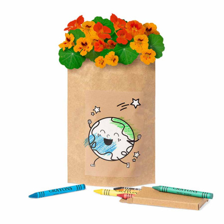 Kit Plantation Personnalisé Coloriage 'Coloracio' | ObjetRama