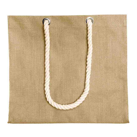 Sac En Jute Personnalisable Avec Soufflet 'Kilgo' | ObjetRama