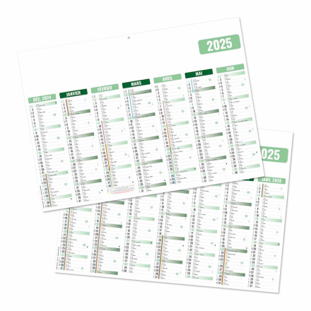 Calendrier Bancaire Personnalisable Souple 'Calenso' | ObjetRama