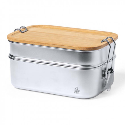 Lunch Box Acier Personnalisable 'Coulter' | ObjetRama